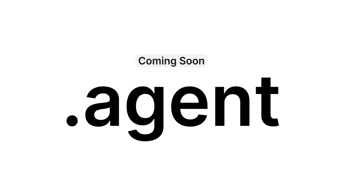 .agent - The Domain of Agents
